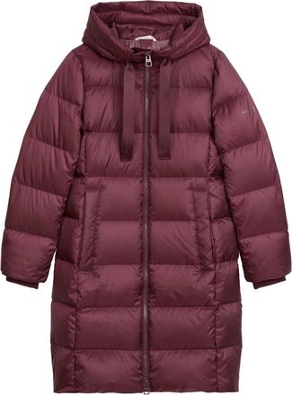 Marc O'Polo Shaped Kapuzen-Daunenmantel - - Coats - Damen - Rot - XS