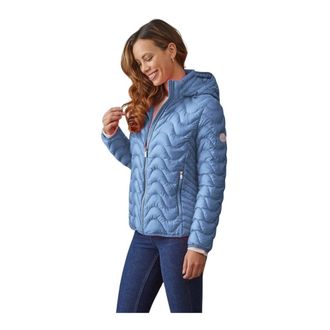 Junge Lonnie Modern Fit Jacket - - Jackets - Damen - Blau - M