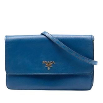 Prada Pre-owned Saffiano Umh&auml;ngetasche - - Pre-owned - Damen - Blau - ONE SIZE