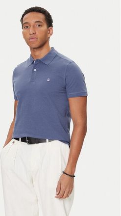 Benetton United Colors Of Benetton Poloshirt 3089J3179 Dunkelblau Regular Fit