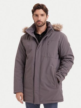 Beverly Hills Polo Club Parka 62KUMP1301 Dunkelgrau Regular Fit