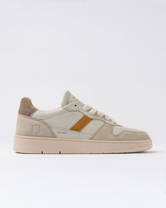 D.A.T.E. court 2.0 vintage calf ivory
