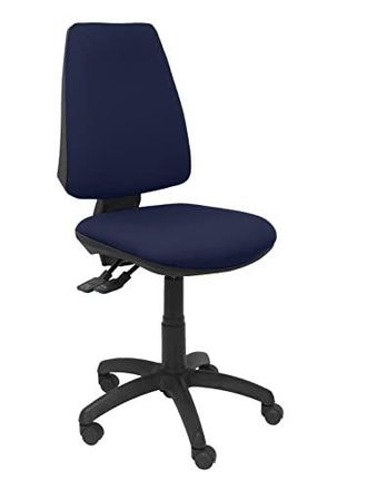 Piqueras y Crespo Piqueras and Crespo 14S - Ergonomic Office Chair with Synchro Mechanism, Nylon Castors, Fabric Bali Navy