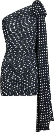 Patou Femme, Robes, Bleu, Taille: 38 FR Robe Asym&eacute;trique Drap&eacute;e Une &Eacute;paule