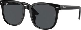 Ray-Ban unisex, Accessoires, Noir, Taille: 55 MM Rb4401D Lunettes de soleil