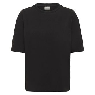 Gestuz Klassisches T-Shirt - - Tops - Damen - Schwarzk - S