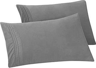 Elegant Comfort Premium Hotelqualit&auml;t, 2-teiliges Kissenbezug-Set, luxuri&ouml;s und weich, Fadenzahl 1500, &auml;gyptische Qualit&auml;t, Knitter- und lichtbest&auml;ndig
