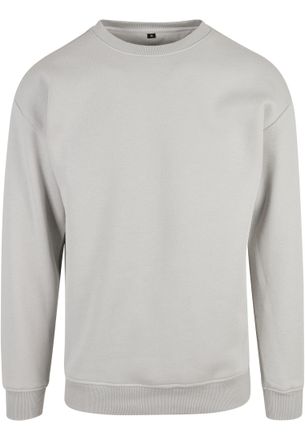 Build Your Brand Herren Sweatshirt Sweat Crewneck, Farbe lightasphalt, Gr&ouml;&szlig;e 3XL