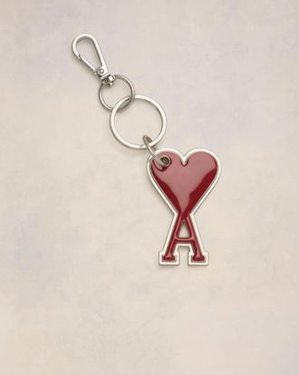 Ami Porte Cl&eacute;s Rouge Ami de Coeur Vermillon - TU - Unisex