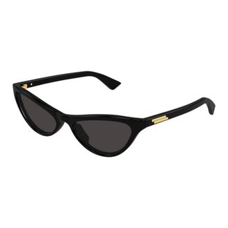 Bottega Veneta Femme, Accessoires, Noir, Taille: 56 MM Cat Eye Lunettes de soleil