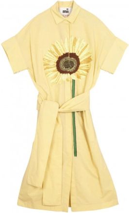 Mii Femme, Robes, Jaune, Taille: 40 FR Gordes Dress