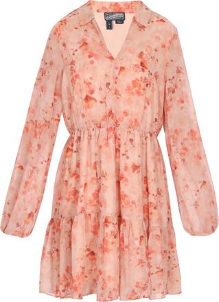 Dreimaster Dreimaster Kleid Frauen Aprikose