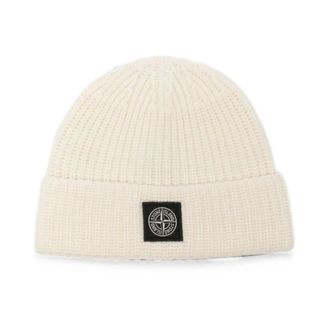 Stone Island Leichte Geelong Wollm&uuml;tze - - Accessories - Herren - Beige - ONE SIZE