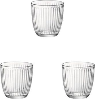 Bormioli Rocco & Figlio Line Water Glass, 29 Cl, 6 Pieces (Lot de 3)