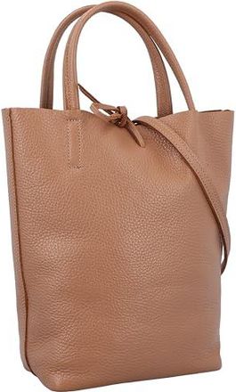 Gusti Damira Sac à bandoulière en cuir pour femme Marron