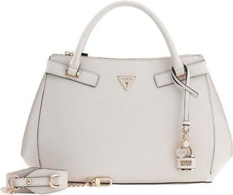 Guess sac &agrave; main sac &agrave; &eacute;paule bandouli&egrave;re Serenova Girlfriend Satchel Cream White &eacute;cru