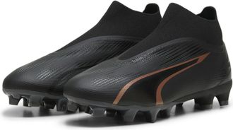 Puma Puma Men Ultra Match+ Ll Fg/Ag Soccer Shoes, Puma Black-Copper Rose, 42.5 EU