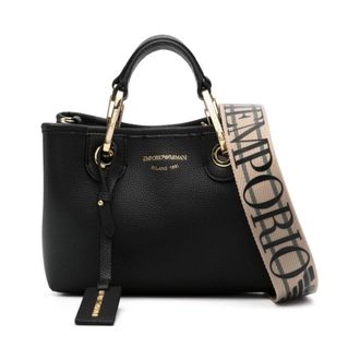 Emporio Armani Femme, Sacs, Noir, Taille: ONE Size Sac &agrave; main &agrave; poign&eacute;e sup&eacute;rieure