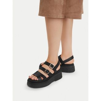 Clarks Sandalen Clarks Evamar Strap 26185888 Schwarz