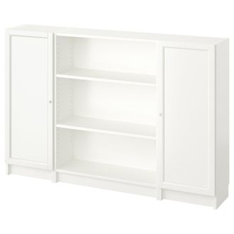 IKEA BILLY / OXBERG Regalkomb. mit T&uuml;ren