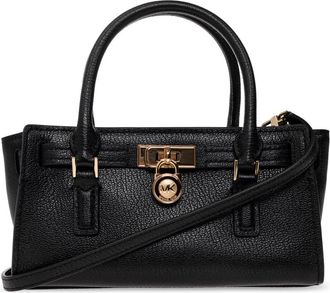 Michael Kors Sac bandouli&egrave;re Hamilton Moderne en cuir extra-petit - Femme - Sacs - Noir - Taille: ONE Size