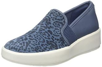 Clarks Femme Layton Petal Basket, Blue Grey, 40 EU