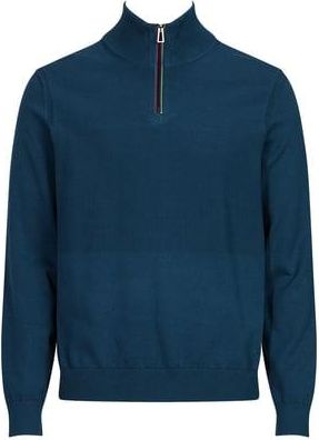 Paul Smith Pull col montant zipp&eacute; en coton