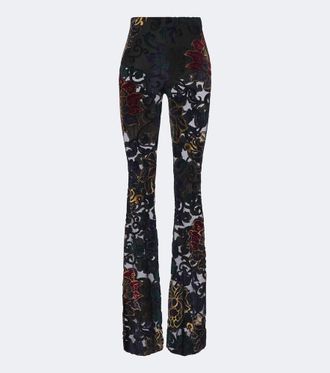 Etro Hose aus Devor&eacute;
