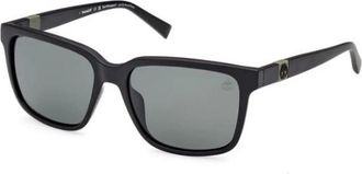 Timberland Homme, Accessoires, Noir, Taille: 57 MM Lunettes de soleil carr&eacute;es