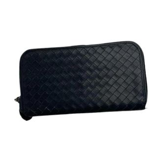 Bottega Veneta Pre-owned Leder-Geldb&ouml;rse - - Pre-owned - Damen - Schwarzk - ONE SIZE