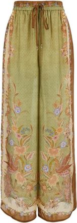 Zimmermann Femme, Pantalons, Multicolore, Taille: 40 FR Indra Relaxed Pant