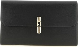 Furla Metropolis Clutch Bag - Femme - Sacs - Noir - Taille: ONE Size