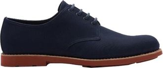 Churchs Homme, Chaussures, Bleu, Taille: 40 EU Matlock Canvas Derby