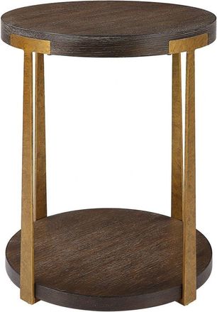 Uttermost Palisade 25554 Beistelltisch, rund, Holz