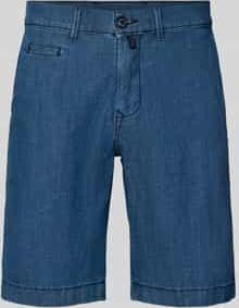 Pierre Cardin Bermudas in Denim-Optik mit Paspeltasche