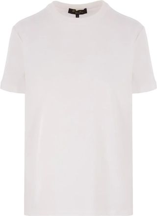 Loro Piana T-Shirt aus Baumwolle - Wei&szlig;