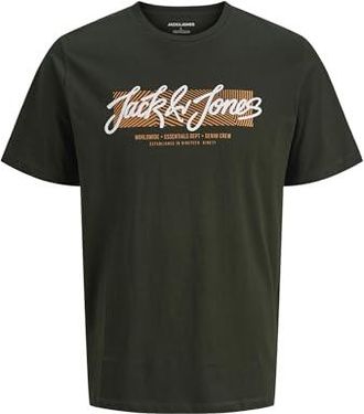 Jack & Jones Jjurban Tee SS Crew Neck Pls T-Shirt, Sac fourre-Tout, 6XL Hommes