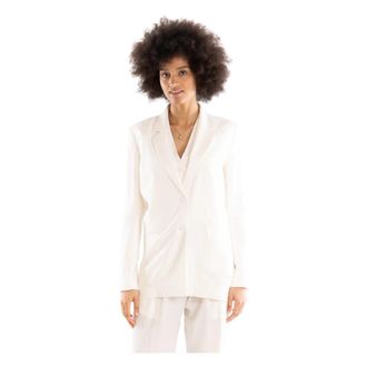 Hinnominate Oversized Jacket - - Jackets - Damen - Wei&szlig; - XS