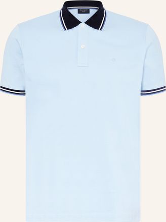 Olymp Piqu&eacute;-Poloshirt Casual Fit blau