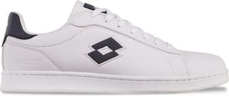 Lotto DAMPOLIS Unisex Sneaker, White/Navy, 38 EU