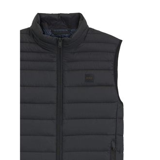 HUGO BOSS Quilted Recycled Polyamide Vest - Black