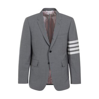 Thom Browne Homme, Vestes, Gris, Taille: M Blazers