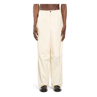 Jil Sander Homme, Pantalons, Beige, Taille: L Straight Pantalons