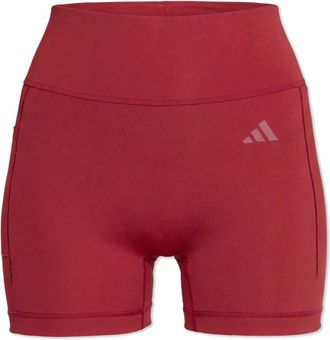 adidas Optime Short Training Leggings - Femme - Sport - Rouge - Taille: 42 FR