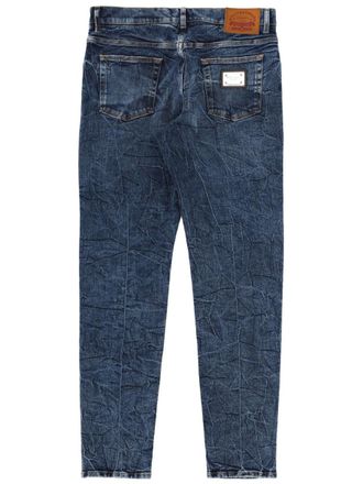 Dolce & Gabbana Slim Fit Denim Jeans - Blue