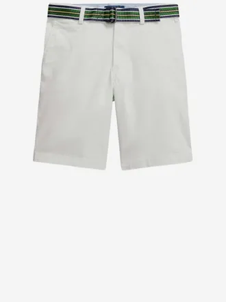 Polo Ralph Lauren Boys Stretch Cotton Shorts White Trousers
