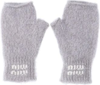 Miu Miu Mohair Blend Gloves