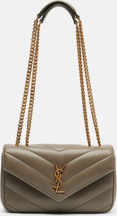 Saint Laurent Schultertasche Lou Lou Small aus Leder
