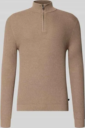 s.Oliver Red Label Regular Fit Troyer aus reiner Baumwolle