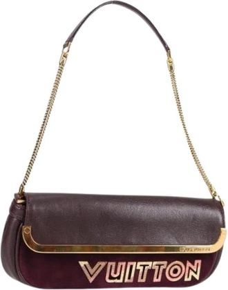 Louis Vuitton Pre-owned Cuir sacs-louis-vuitton - Femme - Pre-owned - Rouge - Taille: ONE Size